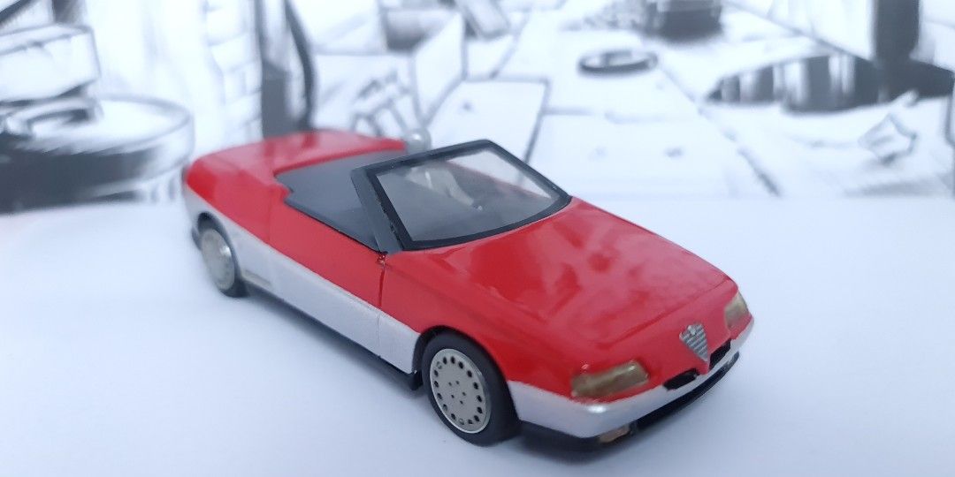1986 Alfa Romeo Vivace Spider Prototype Concept 1:43 Alezan Model ...
