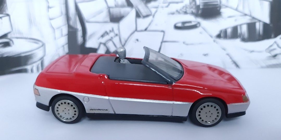 1986 Alfa Romeo Vivace Spider Prototype Concept 1:43 Alezan Model ...