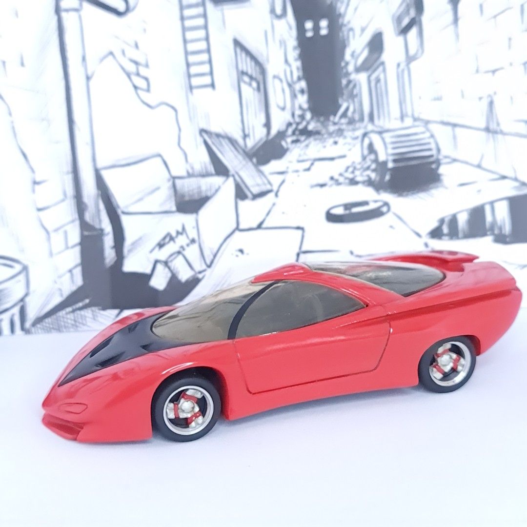 1988 Pontiac Banshee Red Dream Machine 1:43 Alezan Models Miniature Toy ...