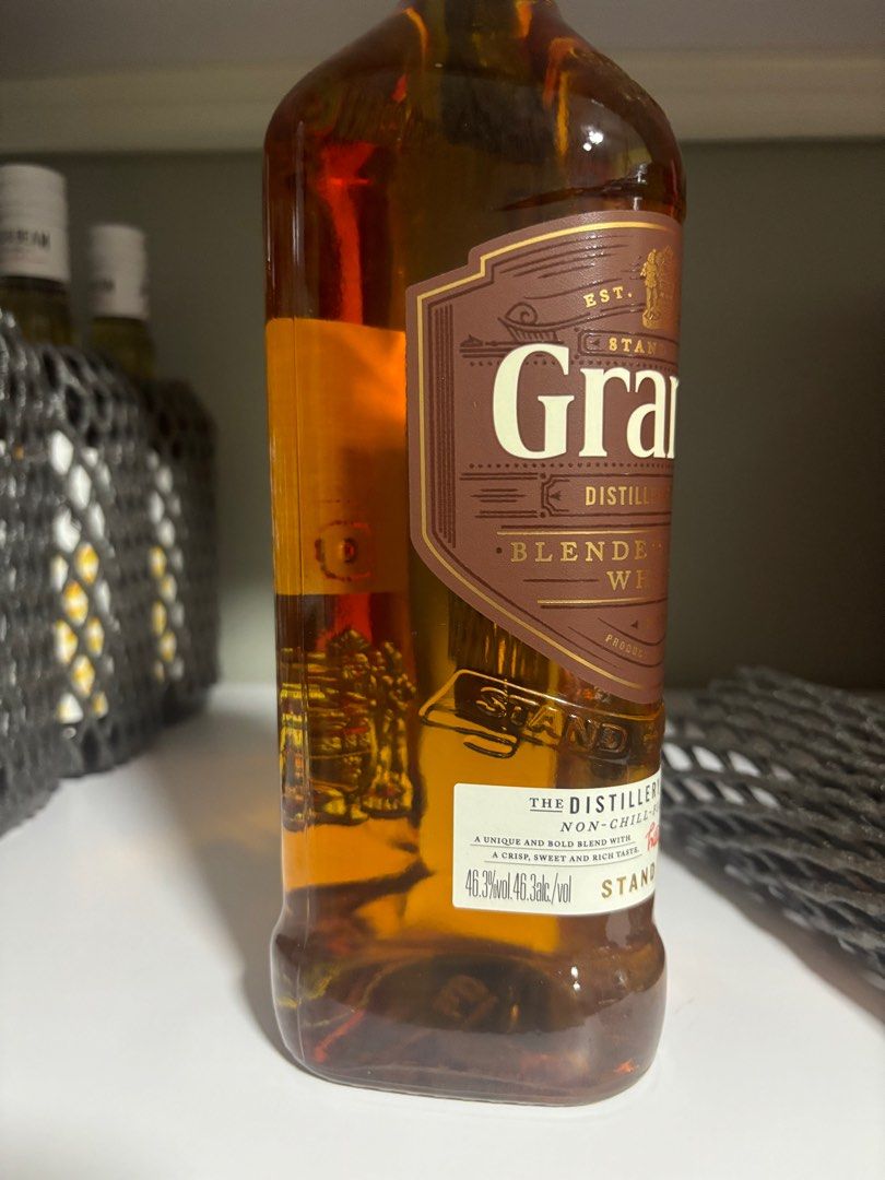1 Litre GRANT'S DISTILLERY EDITION BLENDED SCOTCH WHISKY 1000ML ABV 46. ...