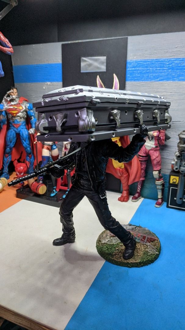 2003 T-850 Terminator with Coffin : Terminator 3 Rise of the Machines ...