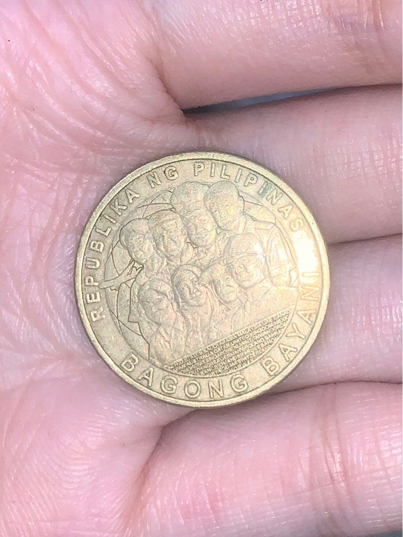 2014 bagong bayani commemorative 5 peso coin, Hobbies & Toys ...
