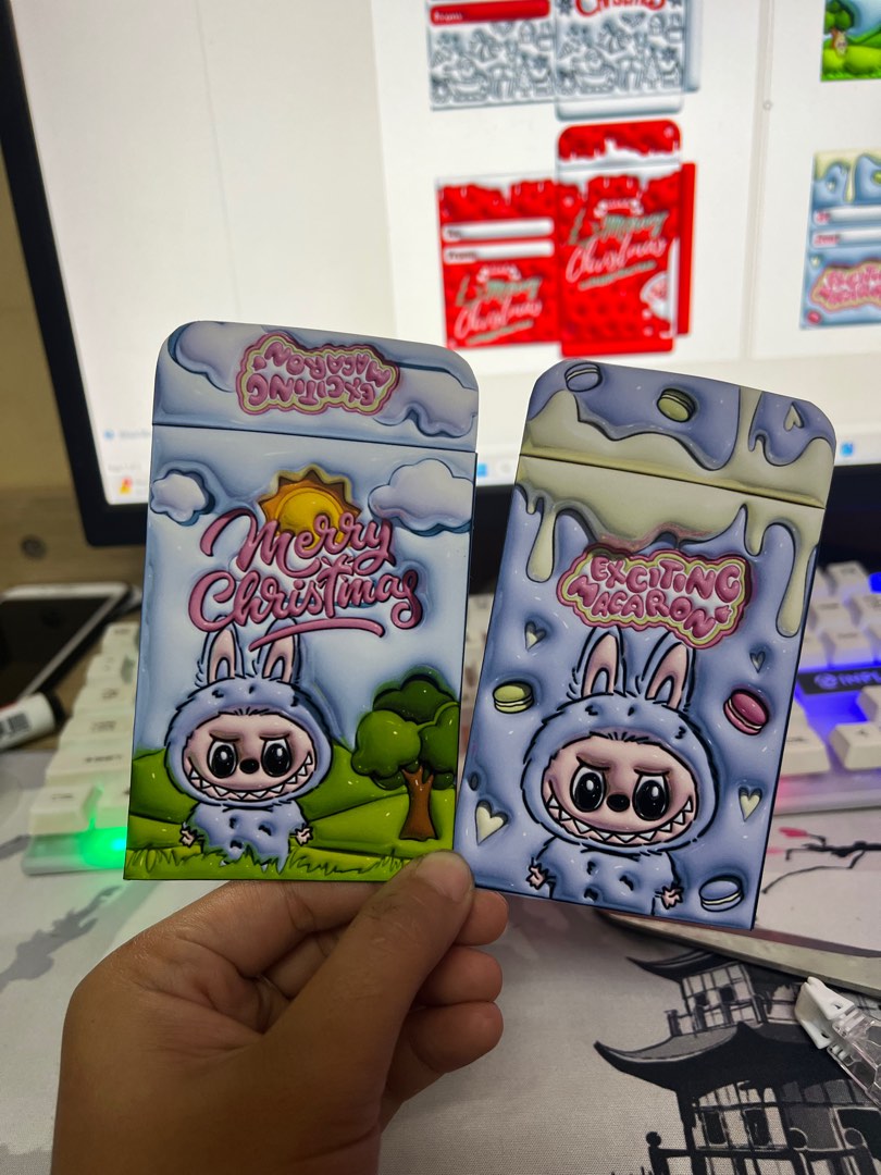 3D Labubu ampao, Hobbies & Toys, Stationary & Craft, Handmade Craft on ...