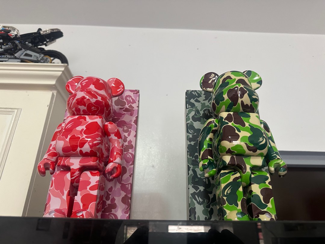 400% Bathing ape bear brick, Hobbies & Toys, Memorabilia & Collectibles ...