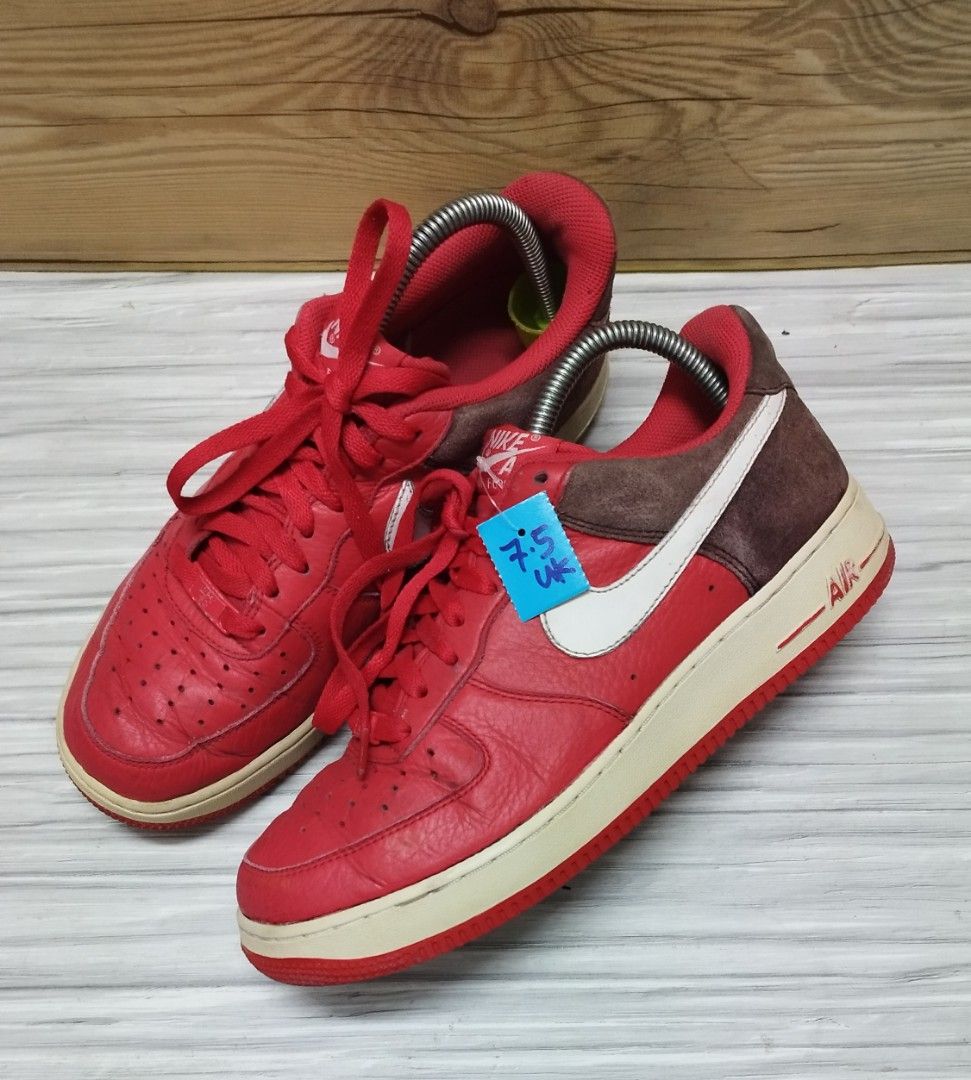 7.5uk/26.5cm Shoes Kasut Bundle Nike Airforce 1, Men's Fashion ...