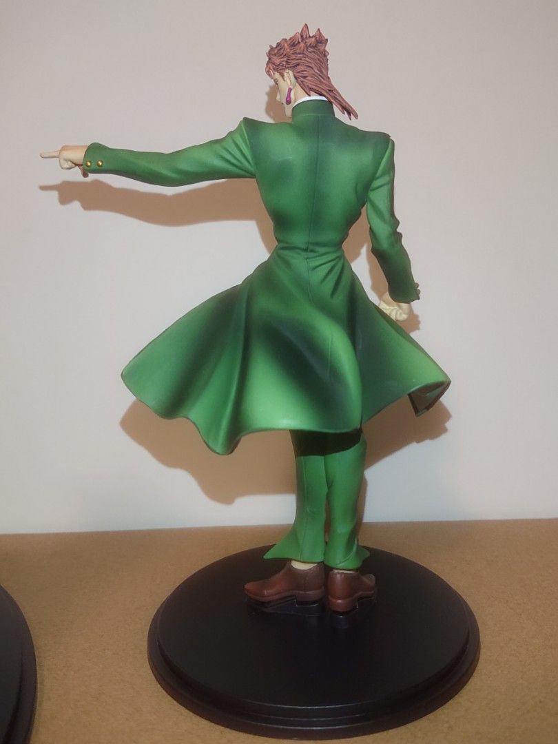 中古 無盒 Di molto bene Statue Legend 雕像傳說 JOJO奇妙冒險 第三部 花京院典明 替身 綠色法皇 一對 ...