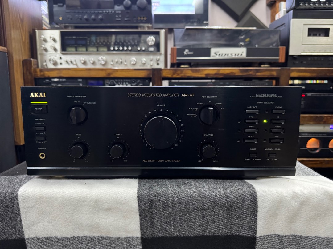 Akai AM-47 Stereo Integrated Amplifier (1991-93), Audio, Soundbars ...