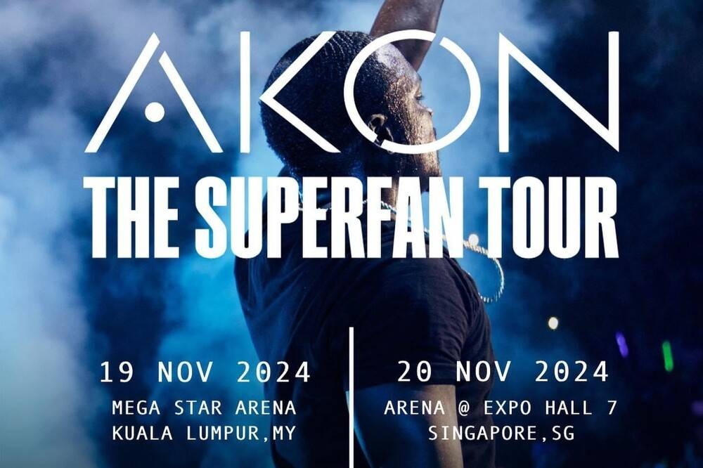 Akon Malaysia Superfan Tour 2024, Tickets & Vouchers, Event Tickets on ...