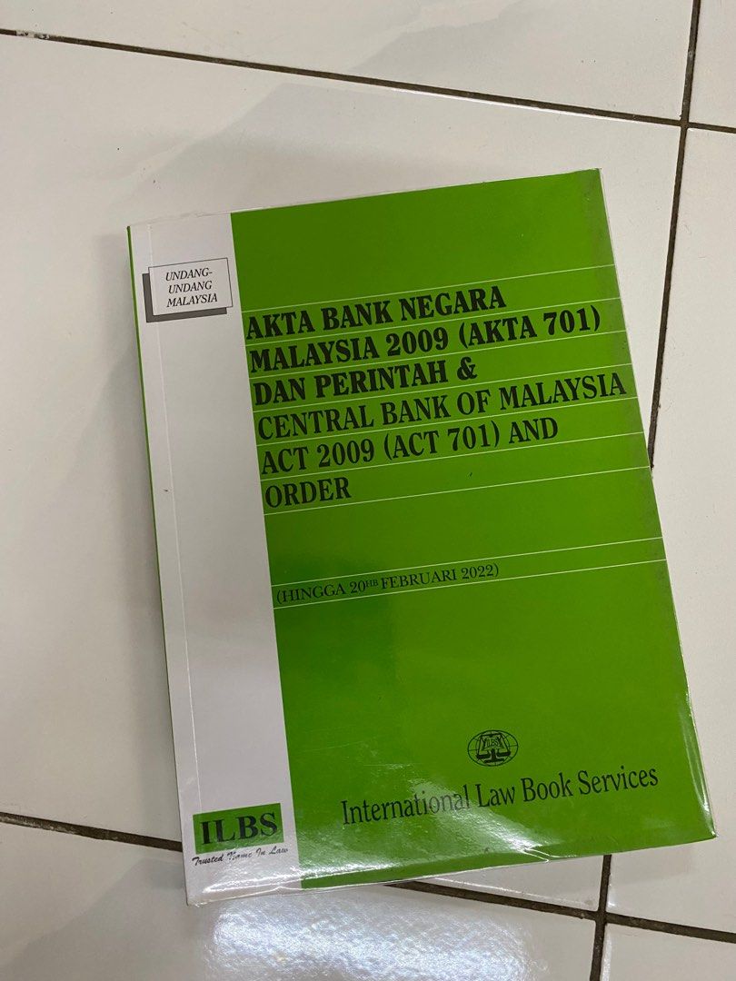 Akta Bank Negara Malaysia 2009, Hobbies & Toys, Books & Magazines ...