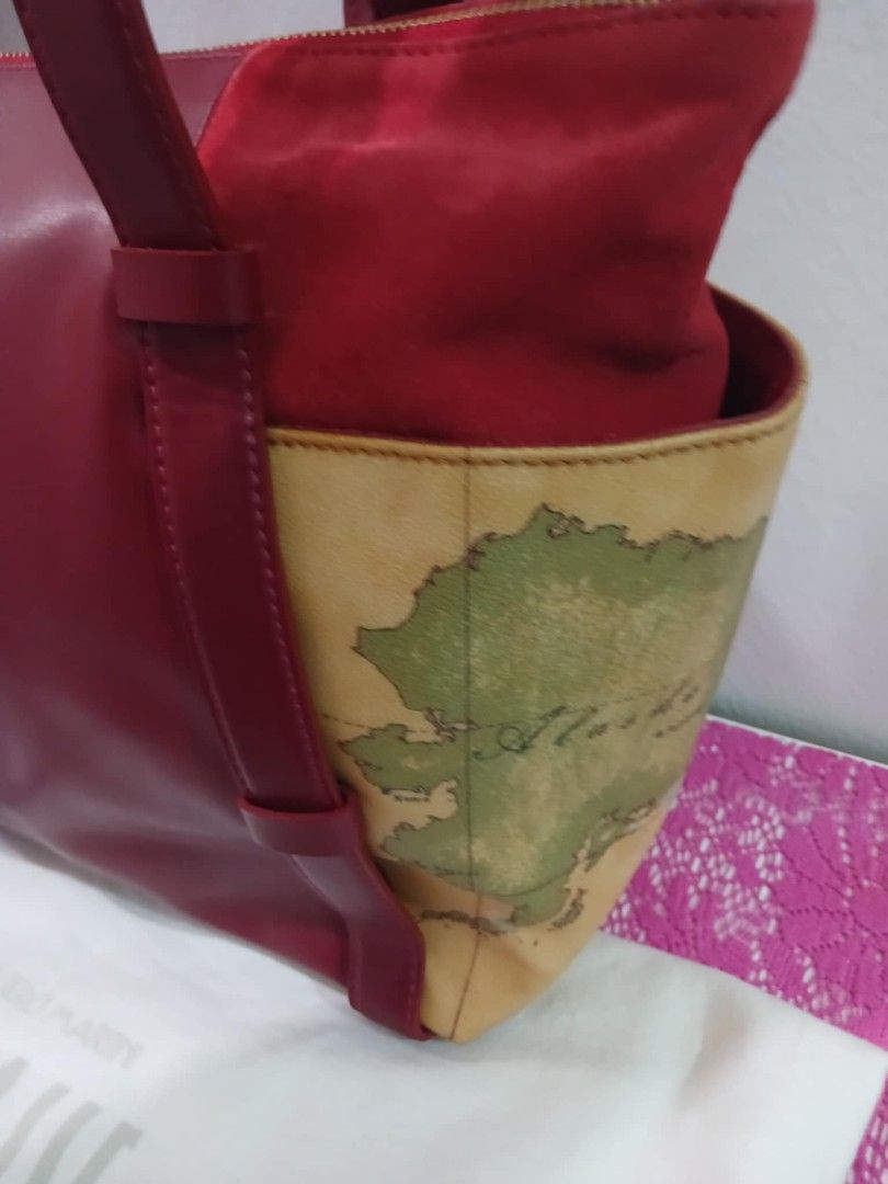 Alviero Martini Map bag, Luxury, Bags & Wallets on Carousell