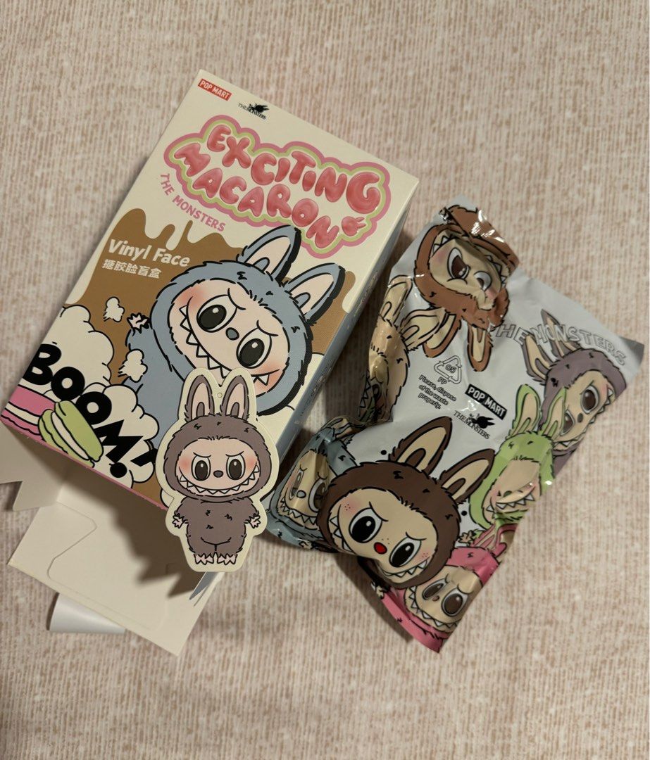 Authentic LABUBU V1 Exciting Macaron POP MART the Monsters - Available ...