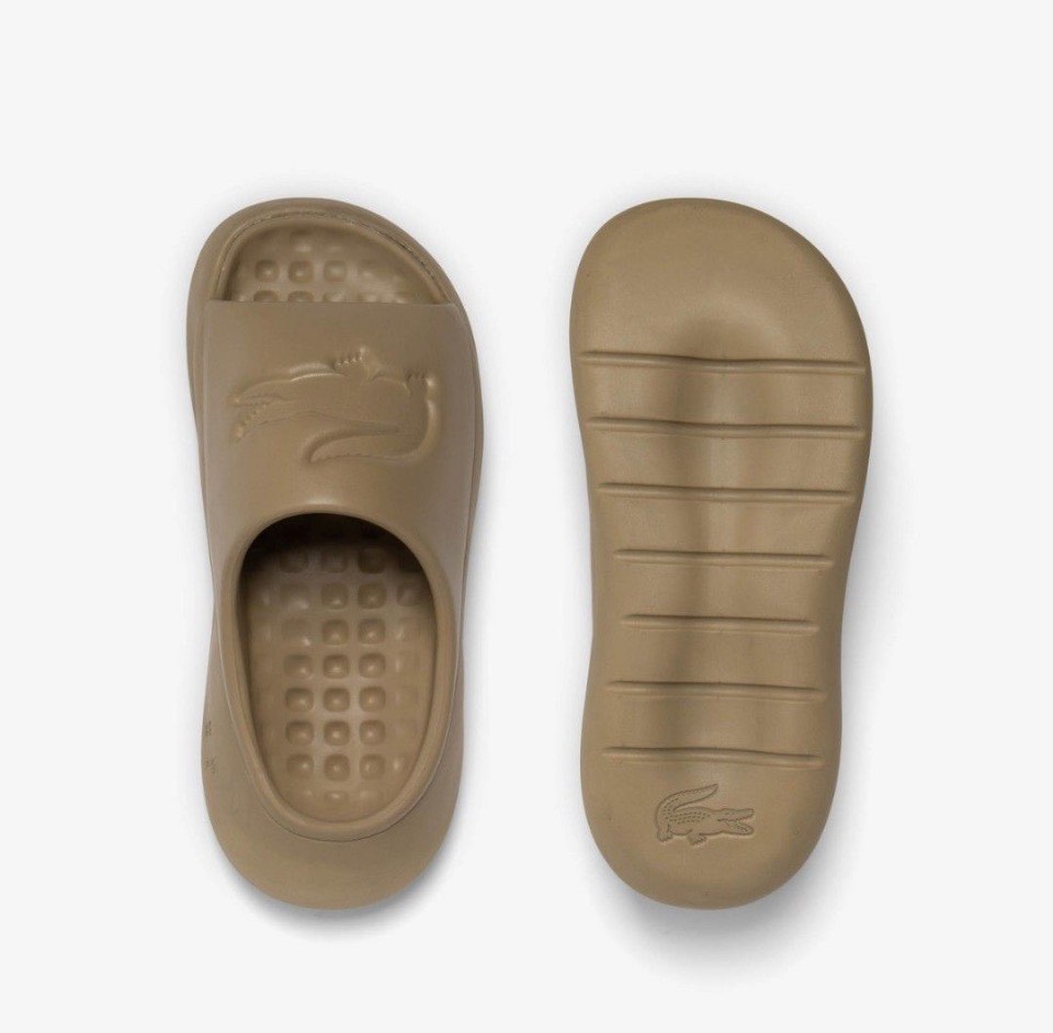 Authentic Lacoste Slides, Women's Fashion, Footwear, Slippers and ...