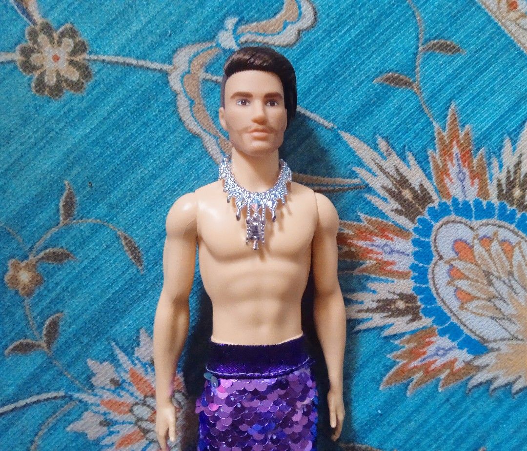 Barbie Ken Merman Redressed, Hobbies & Toys, Toys & Games on Carousell