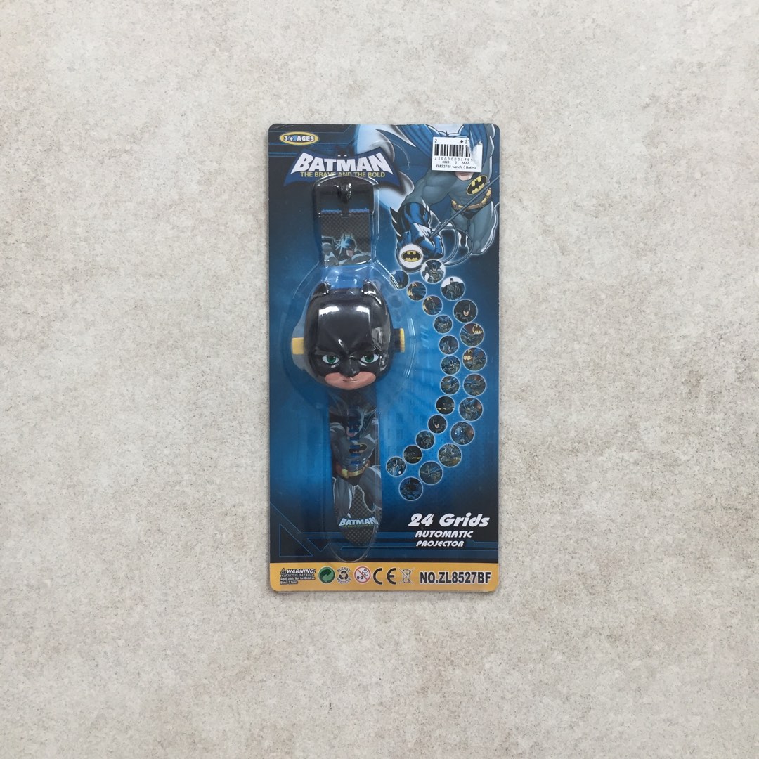 Batman Projector Watch, Babies & Kids, Babies & Kids Fashion on Carousell