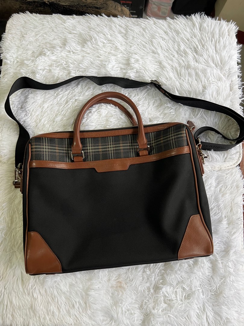 Bean Pole Messenger/ Briefcase Bag, Luxury, Bags & Wallets on Carousell