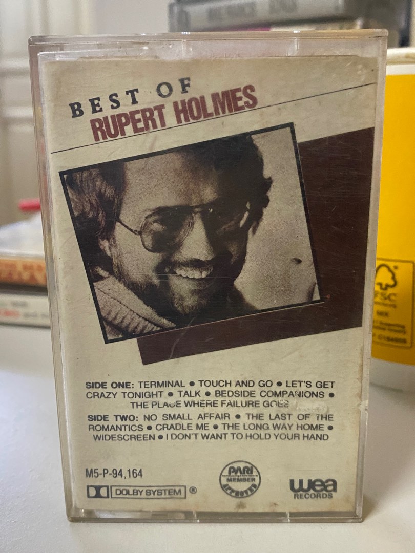 Best Of Rupert Holmes - Philippines Original Pop Rock Music Album ...