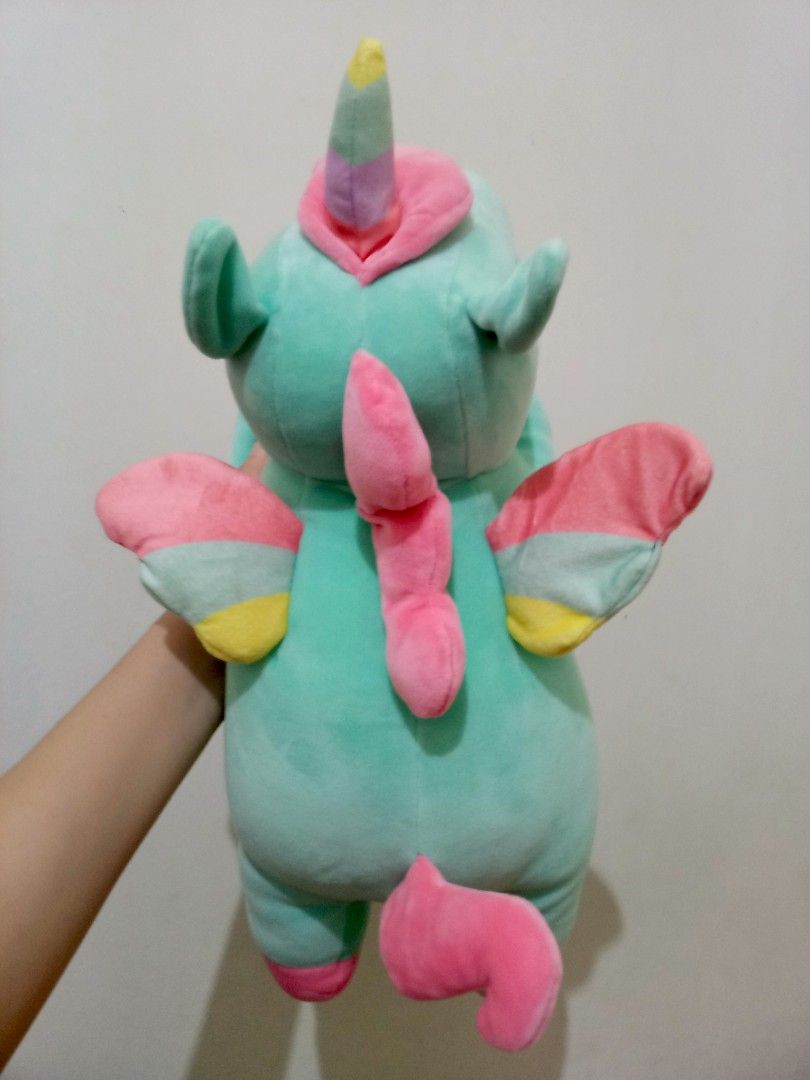 Big Cute Kawaii Sleeping Unicorn Horse Pony Plush Plushie Stuffed Toy 42 cm, Hobbies & Toys ...