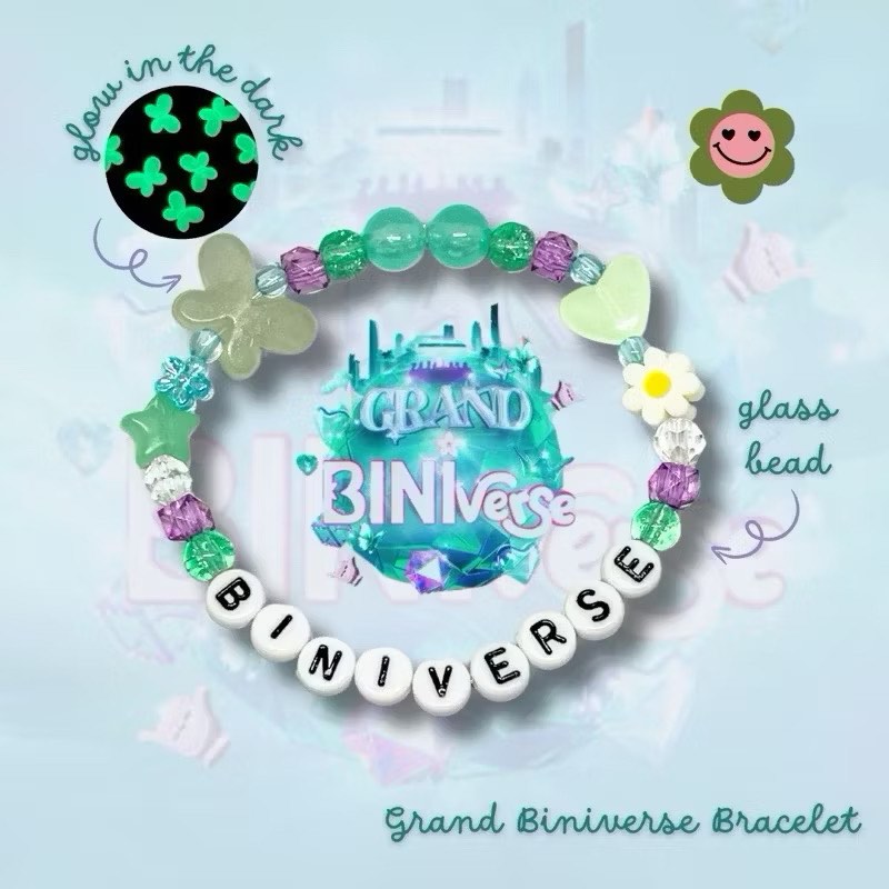 BINI Bloom Biniverse inspired bracelet phonestrap, Women's Fashion ...