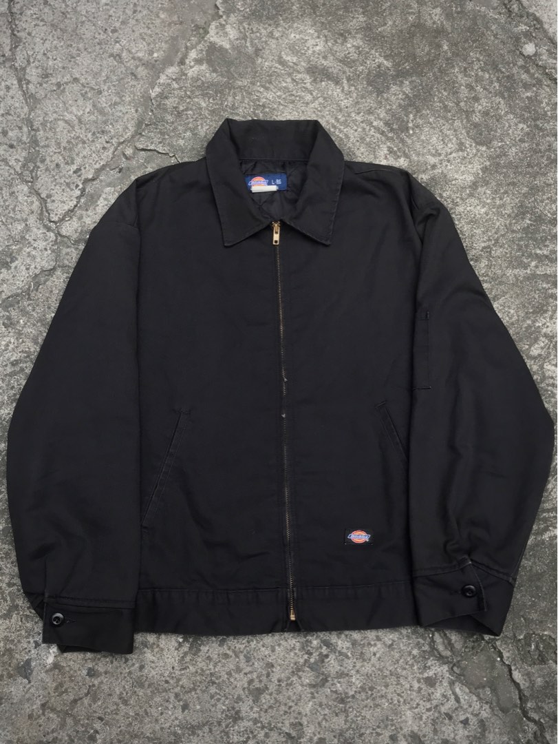 Black Dickies Eisenhower Jacket, Men's Fashion, Coats, Jackets and ...