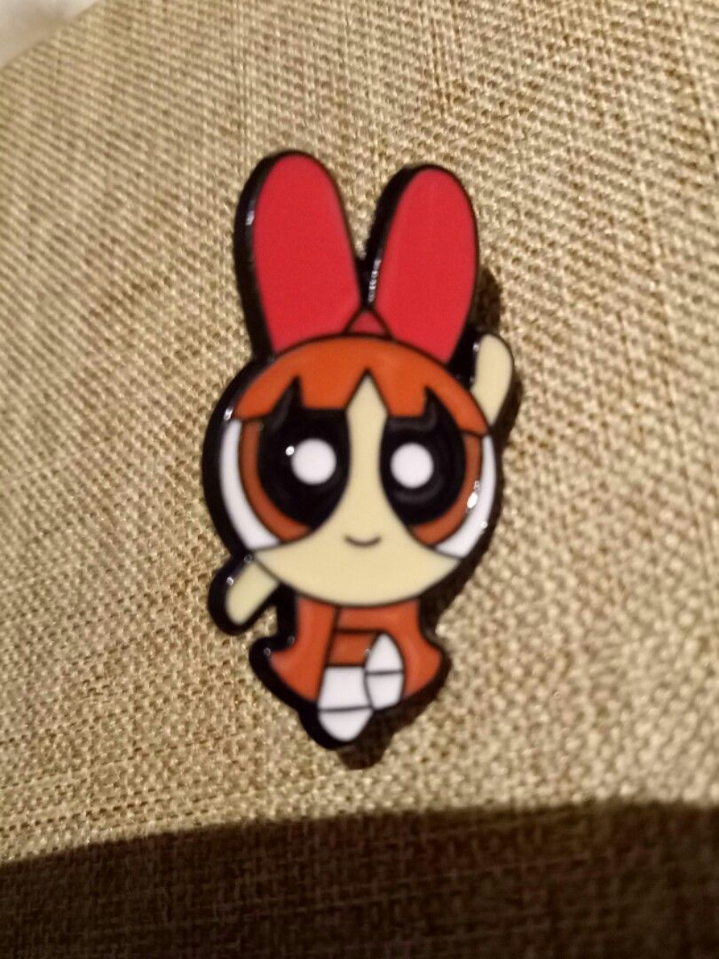 Cartoon Network Powerpuff Girls Blossom Enamel Pin ( PPG ), Women's ...