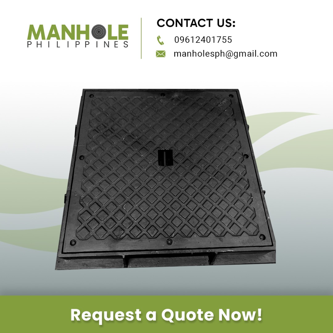 Cast Iron Square Manhole Frame and Cover 1000MM X 1000MM X 38MM with ...