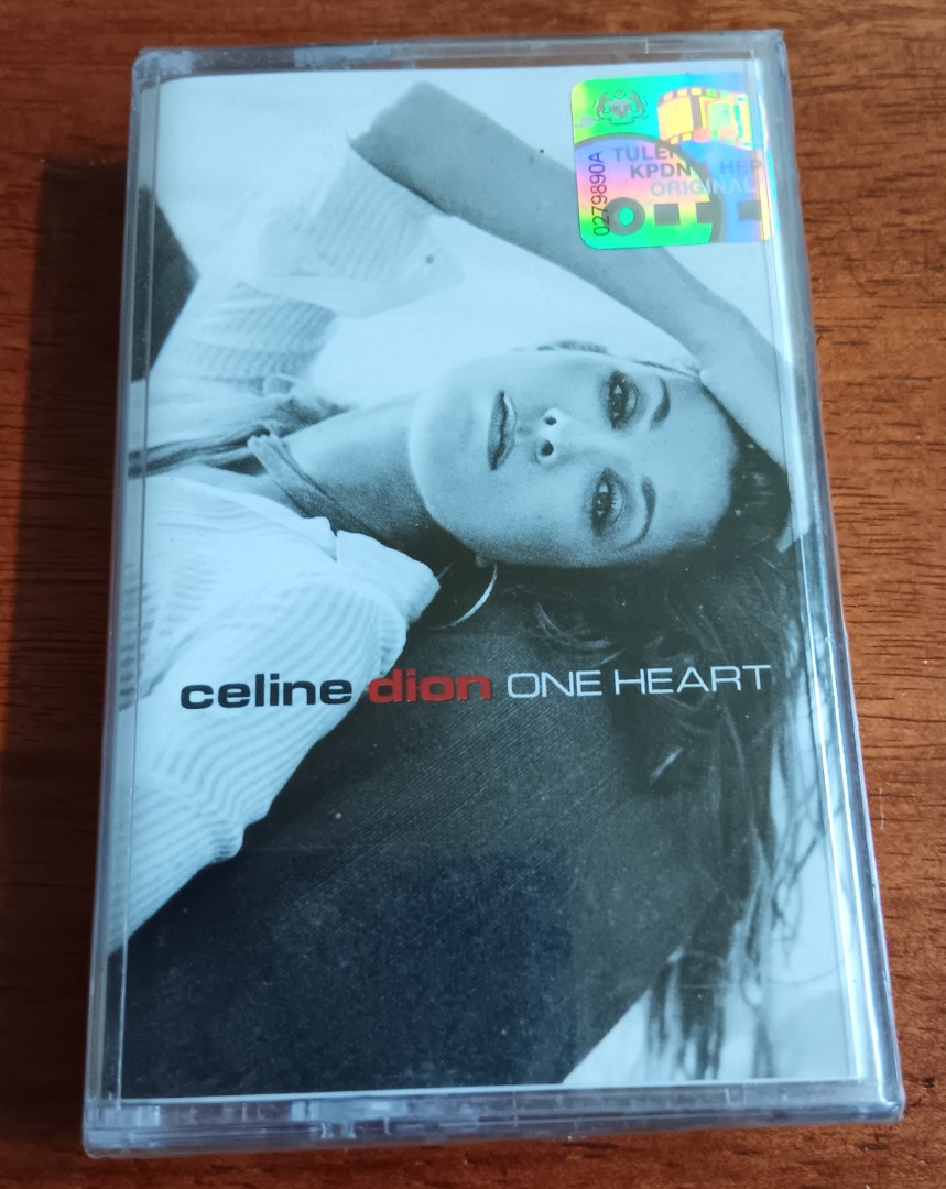 Celine Dion - One Heart - Malaysia Edition Cassette (Brand New Sealed), Hobbies & Toys, Music ...