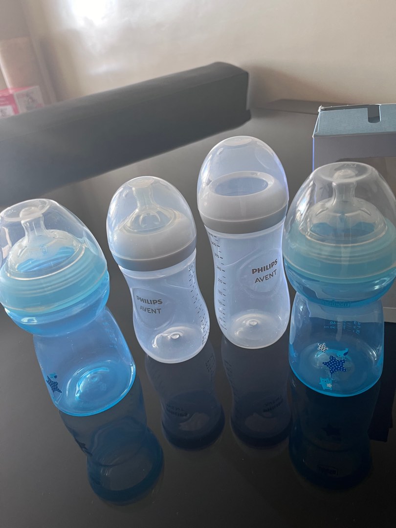 Chicco and Avent Baby Bottles., Babies & Kids, Nursing & Feeding ...