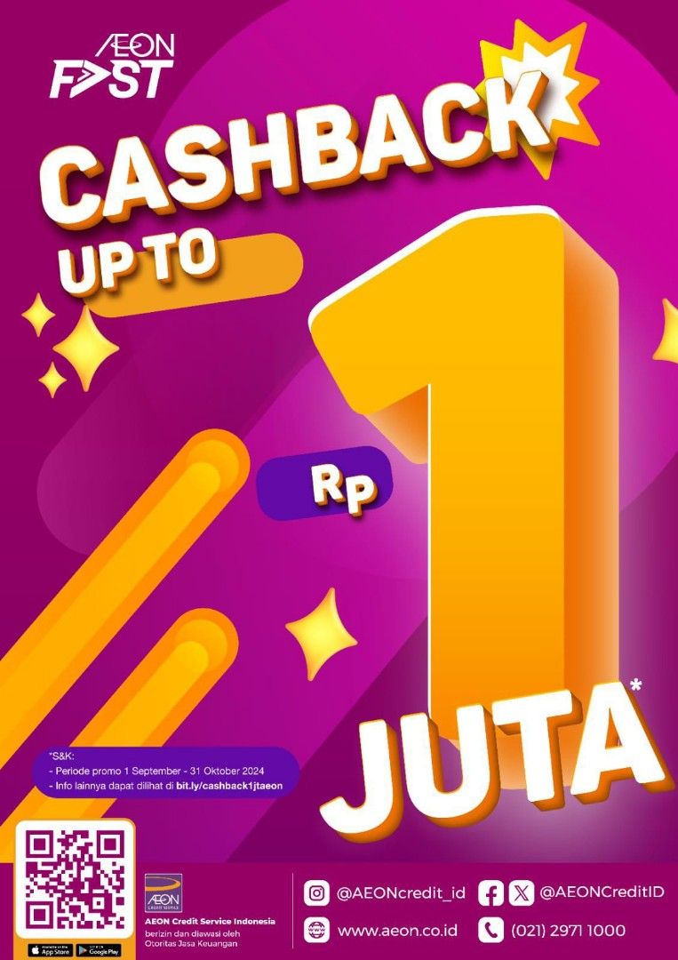 Cicilan tanpa kartu kredit pakai AEON FAST, Bunga Rendah, Proses Cepat ...