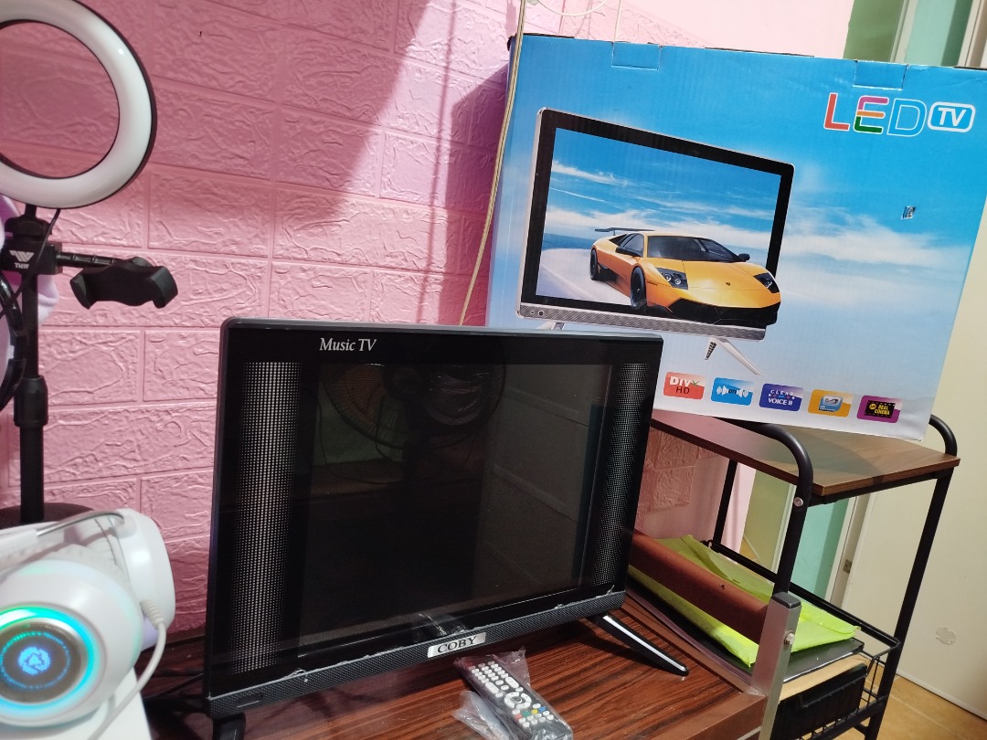 COBY 19-inches LED TV with FREE Gaabor Electric Mosquito Killer Lamp ...