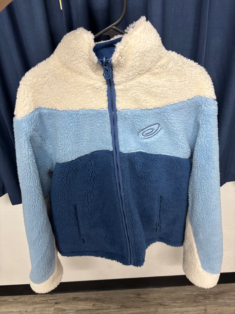 Cozmoz fleece - blue reversible jacket, Men's Fashion, Coats, Jackets ...