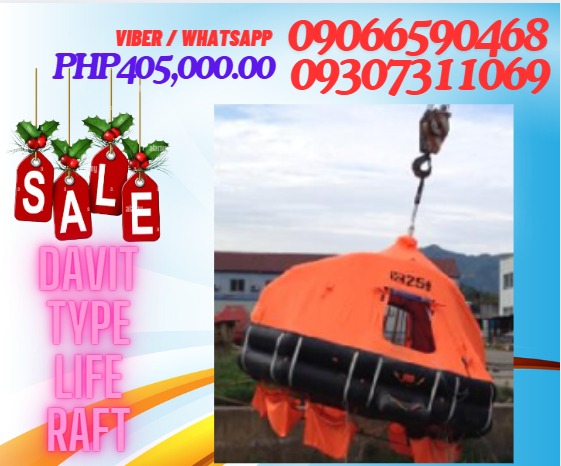 Davit Type life raft 16 persons capacity, Sports Equipment, Hiking ...