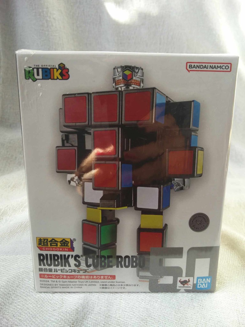 die-cast Chogokin Rubik's Cube Robo, Hobbies & Toys, Toys & Games on ...