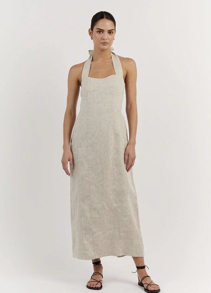DISSH Natural Linen Dress, Women's Fashion, Dresses & Sets, Dresses on ...