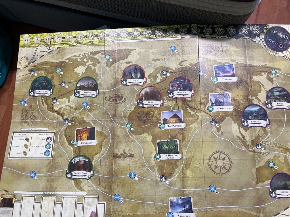 Eldritch Horror (Board Game), Hobbies & Toys, Toys & Games on Carousell