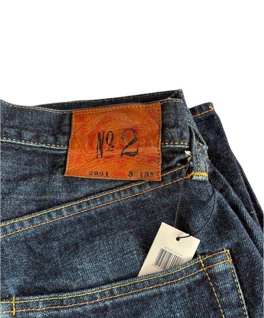 Evisu No.2 Lot 2001 Selvedge Denim Jeans, Men's Fashion, Bottoms, Jeans on Carousell