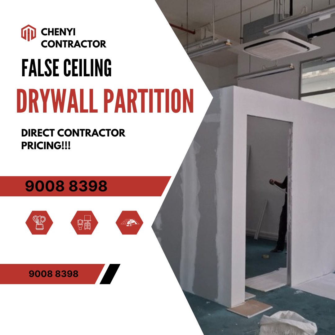 False ceiling/Drywall partition and false ceiling / Direct False ...