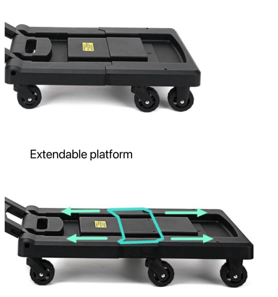 Foldable Flatbed Trolley, Furniture & Home Living, Home Improvement ...