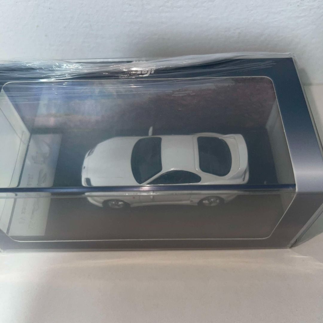 Fuji 1/64 Scale Supra RZ A80 JZA80 Bomex V1 Modified Pearl White Die ...