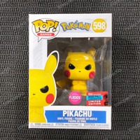 Funko Pop! Pokemon : Grumpy Pikachu (Flocked) NYCC 2020 Exclusive, Toys ...