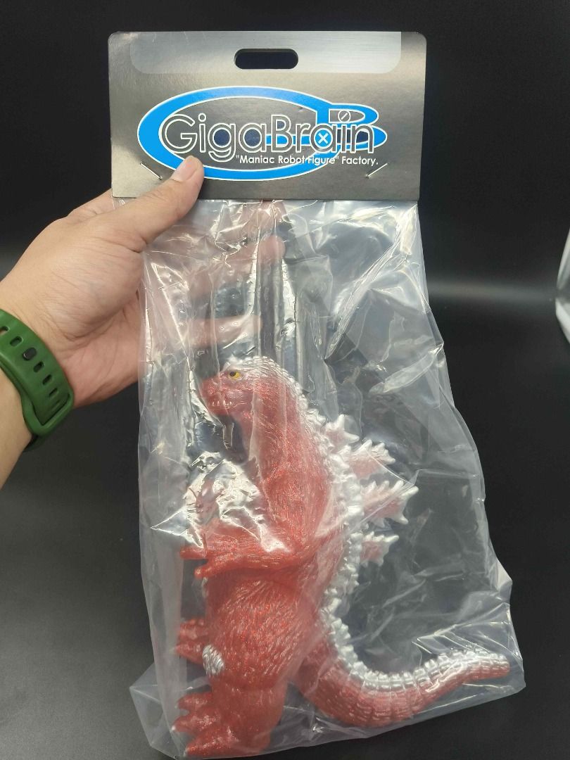 Gigabrain Godzilla 1962 Red Clear Glitter Kingoji, Hobbies & Toys, Toys ...