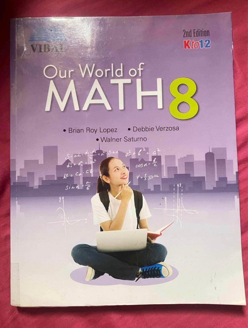 Grade 8 Our World of Math 8, Hobbies & Toys, Books & Magazines ...