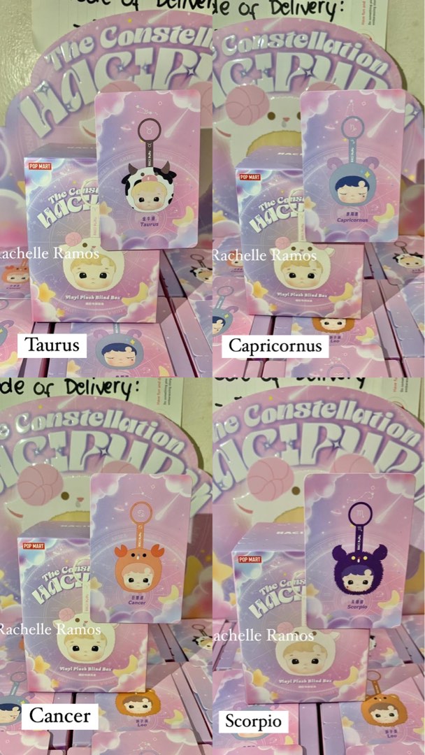 Hacipupu Zodiac Signs, Hobbies & Toys, Toys & Games on Carousell