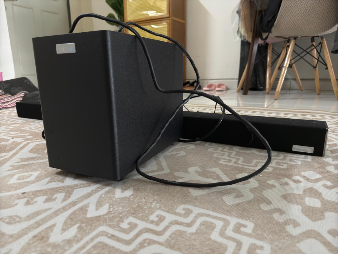 HAIER SOUND BAR WITH SUBWOOFER BARU PAKAI DUA BULAN, Audio, Soundbars ...