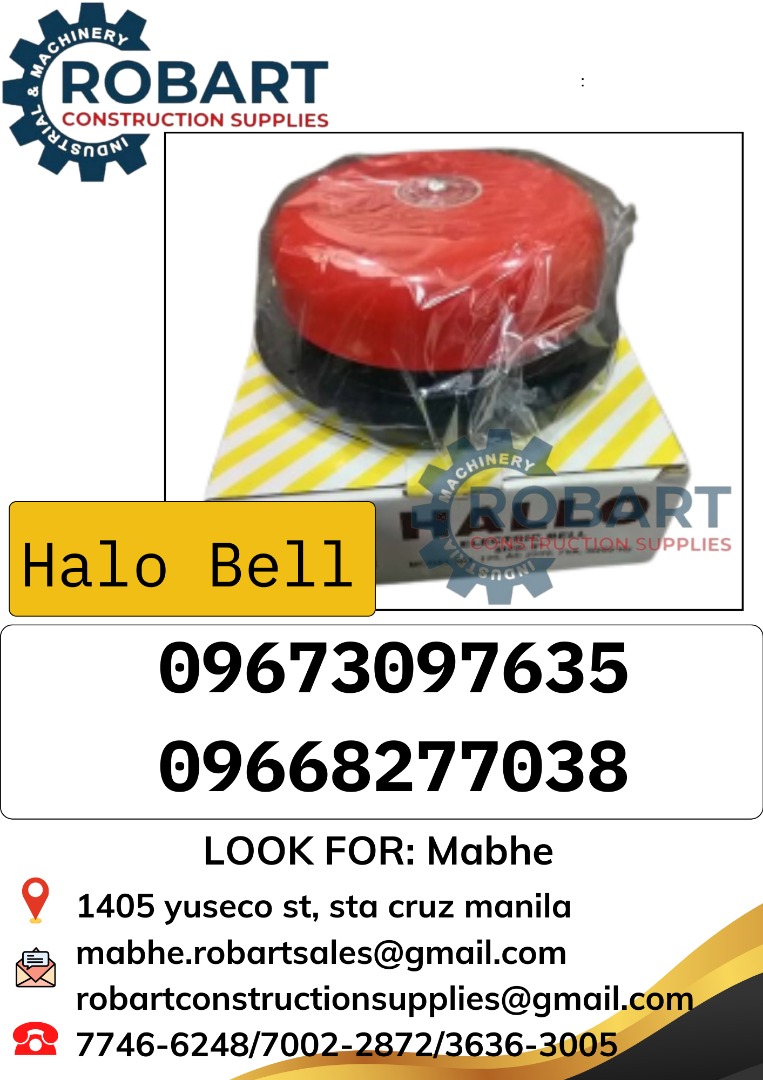 Halo Bell, Commercial & Industrial, Construction Tools & Equipment on ...