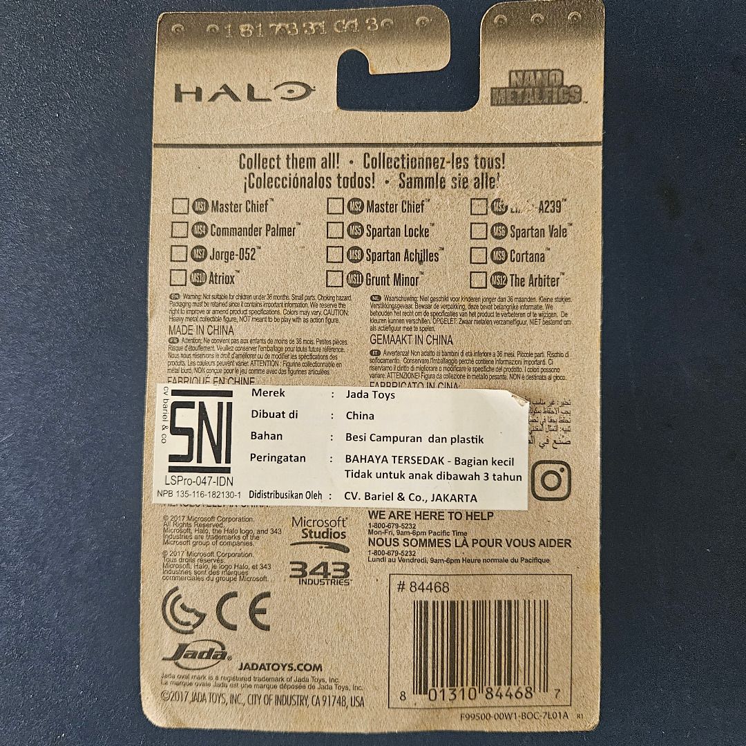 Halo The Arbiter Thel Vadum Diecast Figure Toy Sangheili Elite, Hobbies ...