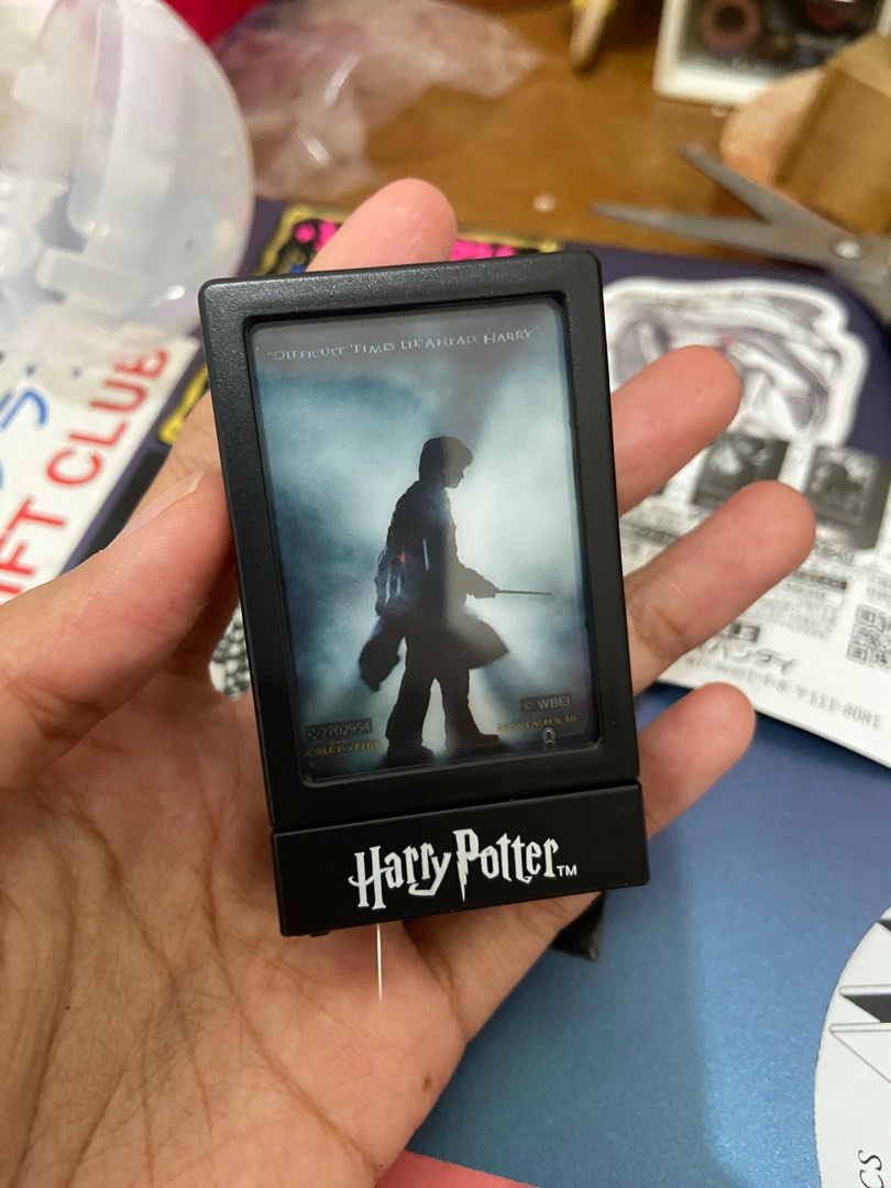 Harry potter lamp gacha miniso, Toys & Collectibles, Mainan di Carousell
