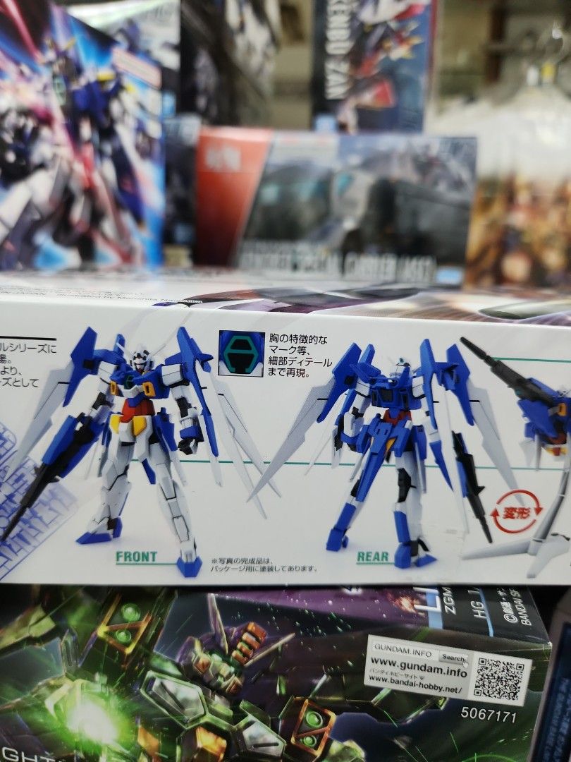 HG Gundam Age 2 normal, Hobbies & Toys, Toys & Games on Carousell