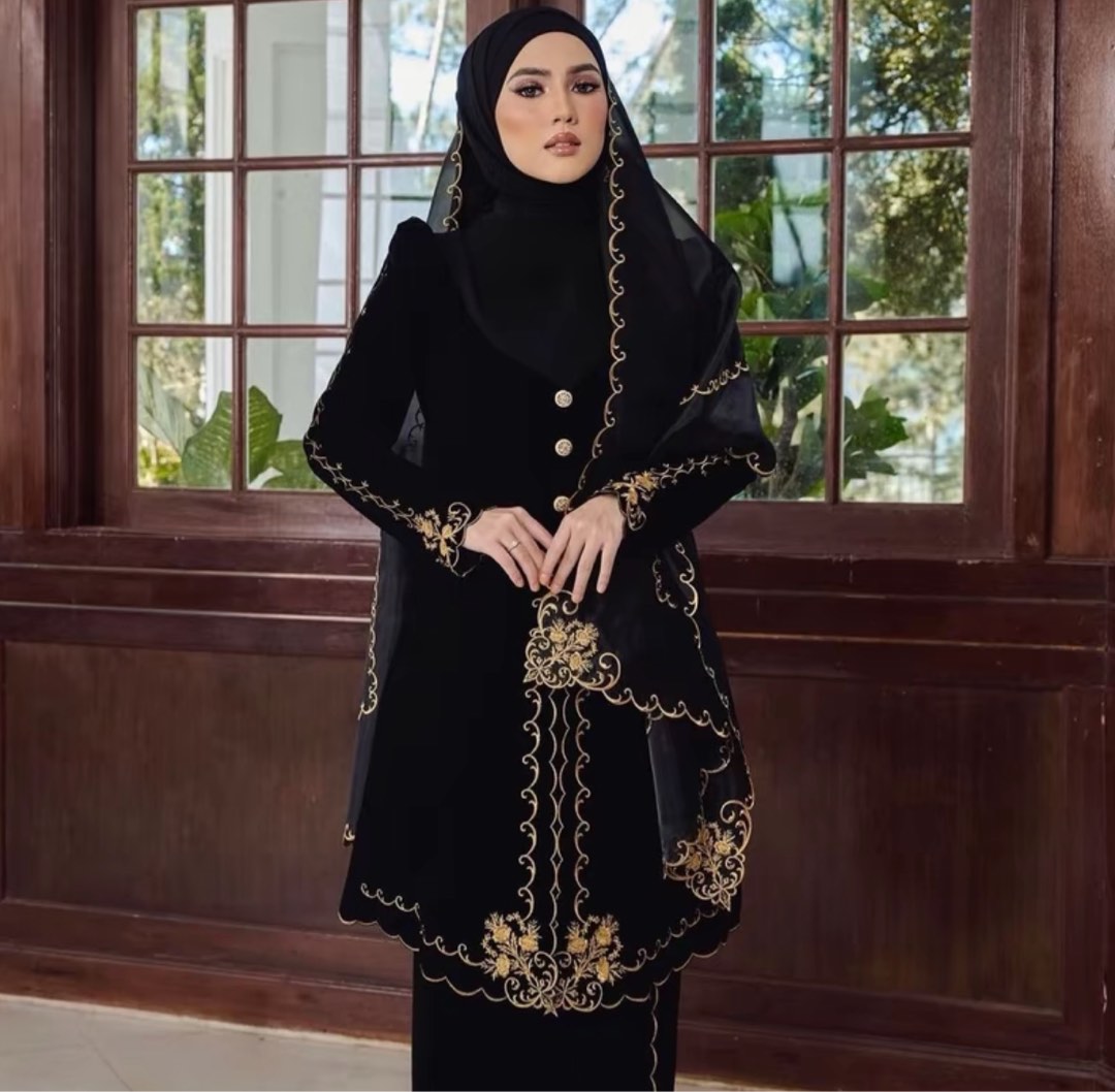 Hijabistahub Naifah Kebaya Baju Tunang, Nikah, Sanding, Women's Fashion ...