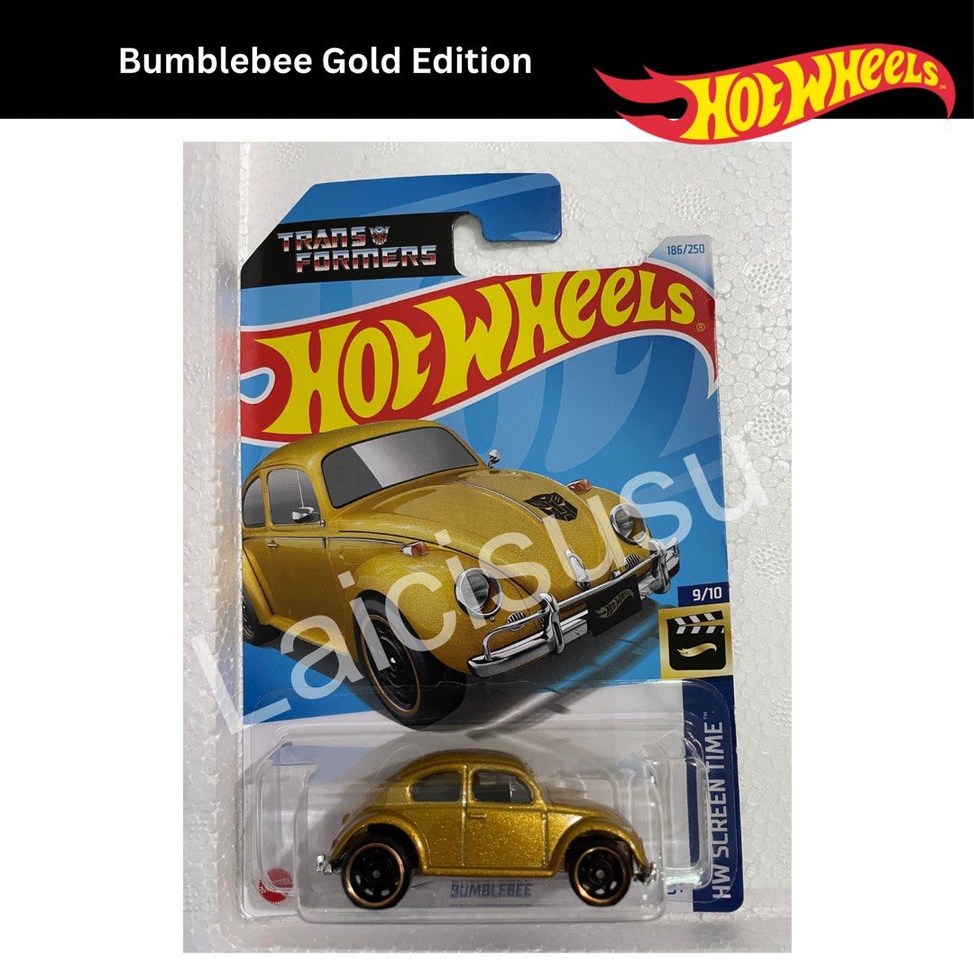 Hot Wheels Bumblebee GOLD EDITION, Hobbies & Toys, Toys & Games on ...