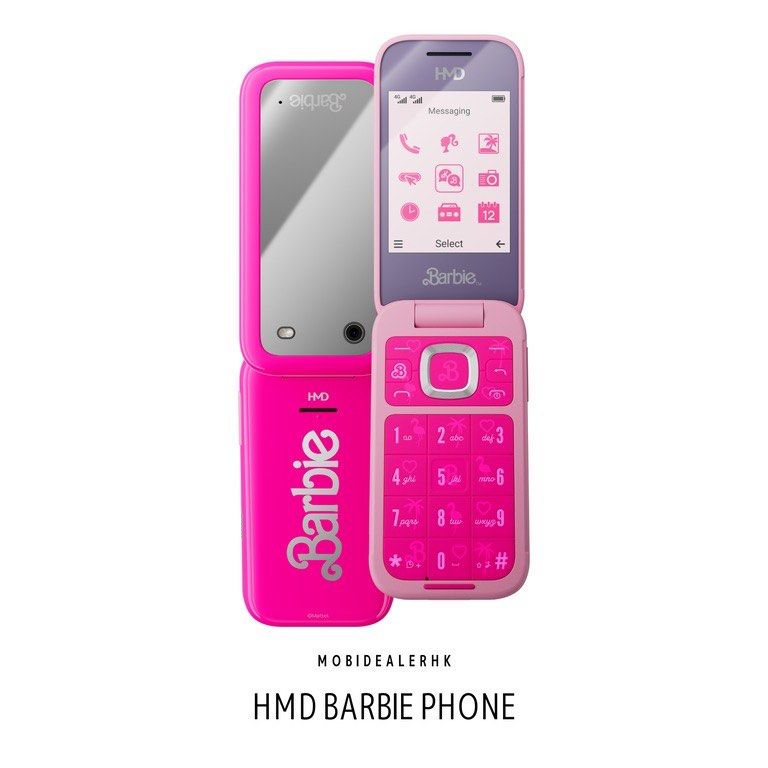 HMD Barbie Phone 4G, 手提電話, 手機, 其他手機 - Carousell